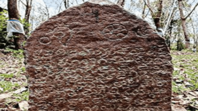 Medieval era inscription found in Udupi | Mangaluru News - Times of India