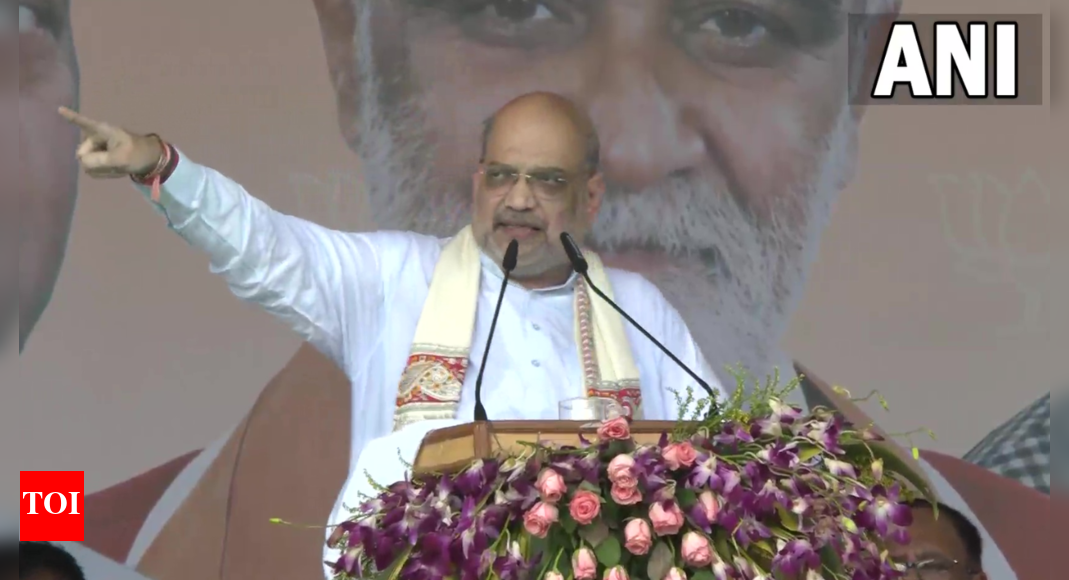 Amit Shah in Purnia: 'Wanting to become PM, Nitish Kumar backstabbed ... Amit Shah in Purnia: 'Wanting to become PM, Nitish Kumar backstabbed ...