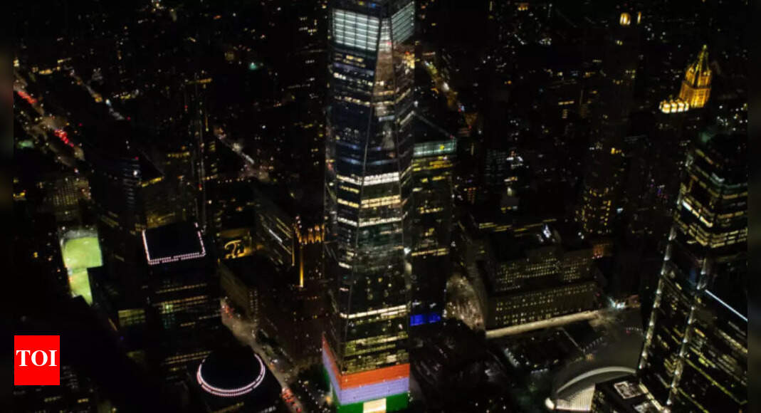 Animation of Indian American themes on display at One World Trade ...