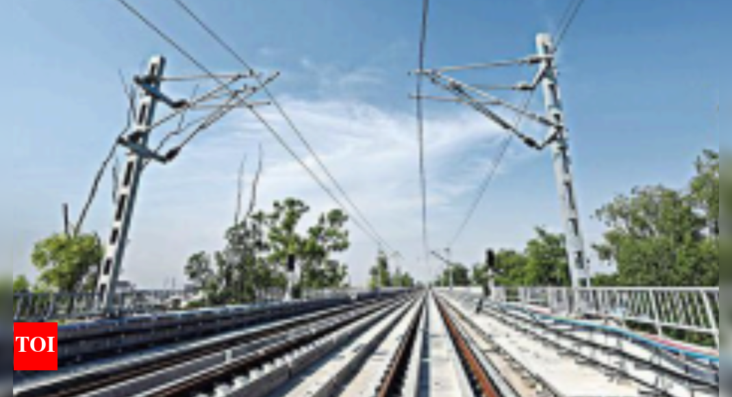 Rapid Rail: Rapid Rail on track for early trials in Ghaziabad ...