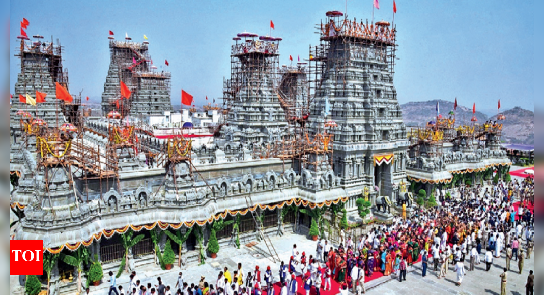 Yadadri: Telangana: Revamped, yet Yadadri name remains on paper ...