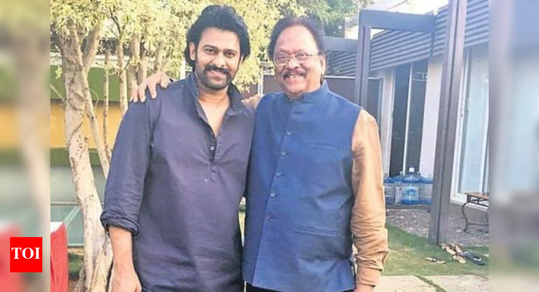 Prabhas remembers late uncle Krishnam Raju in latest video | Telugu ...