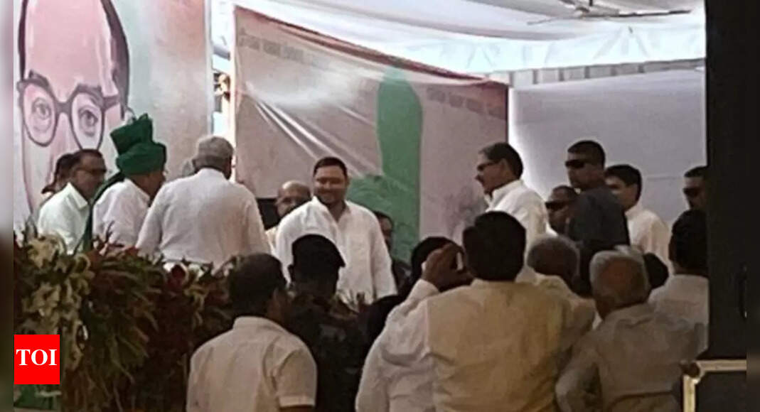 JD(U), SAD, Shiv Sena left BJP-led NDA save Constitution, democracy: Tejashwi | India News ...