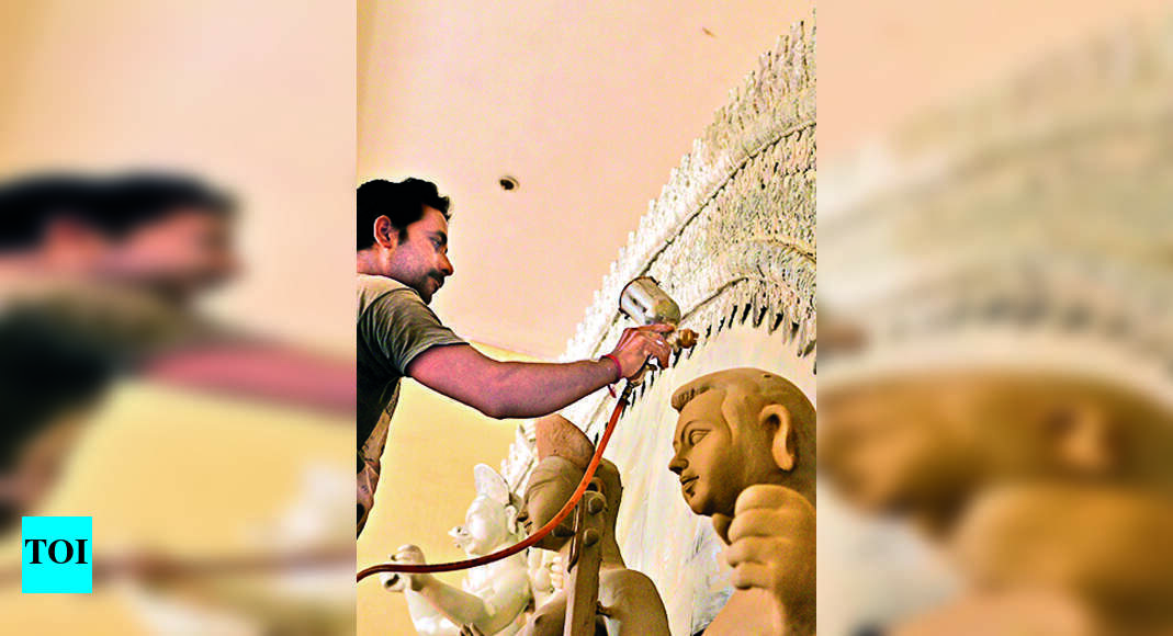 Pink City Readies For Durga Puja | Jaipur News - Times of India