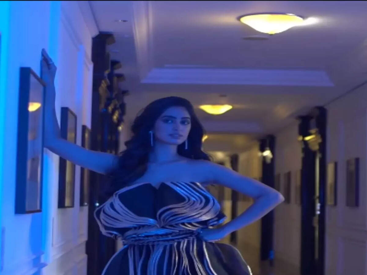 Watch the BTS of Sini Shetty's glamorous photoshoot