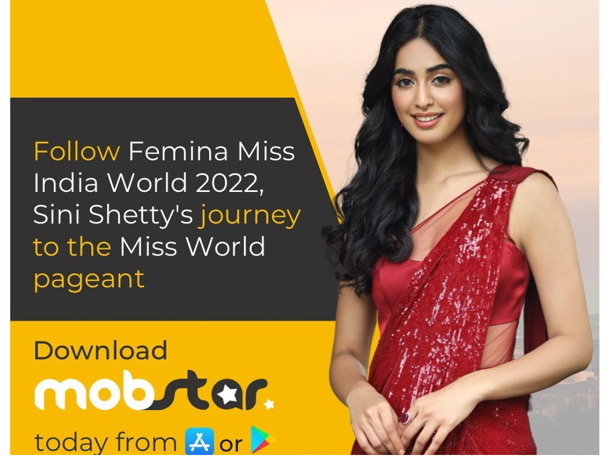 Witness Sini Shetty’s remarkable journey to the crown only on Mobstar ...
