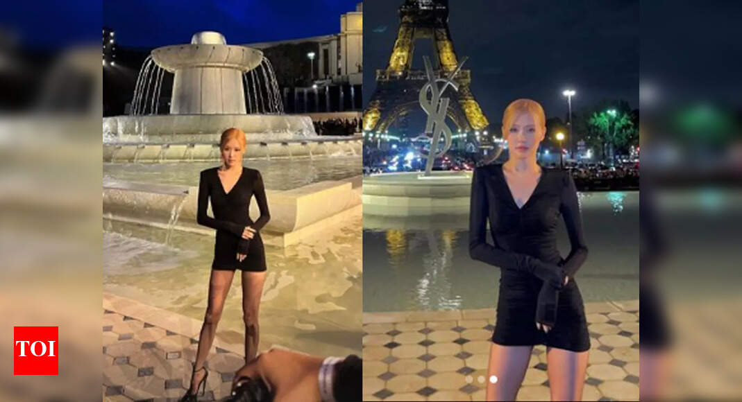 BLACKPINK star Rose makes heads turn at Paris Fashion week - WATCH | K ...