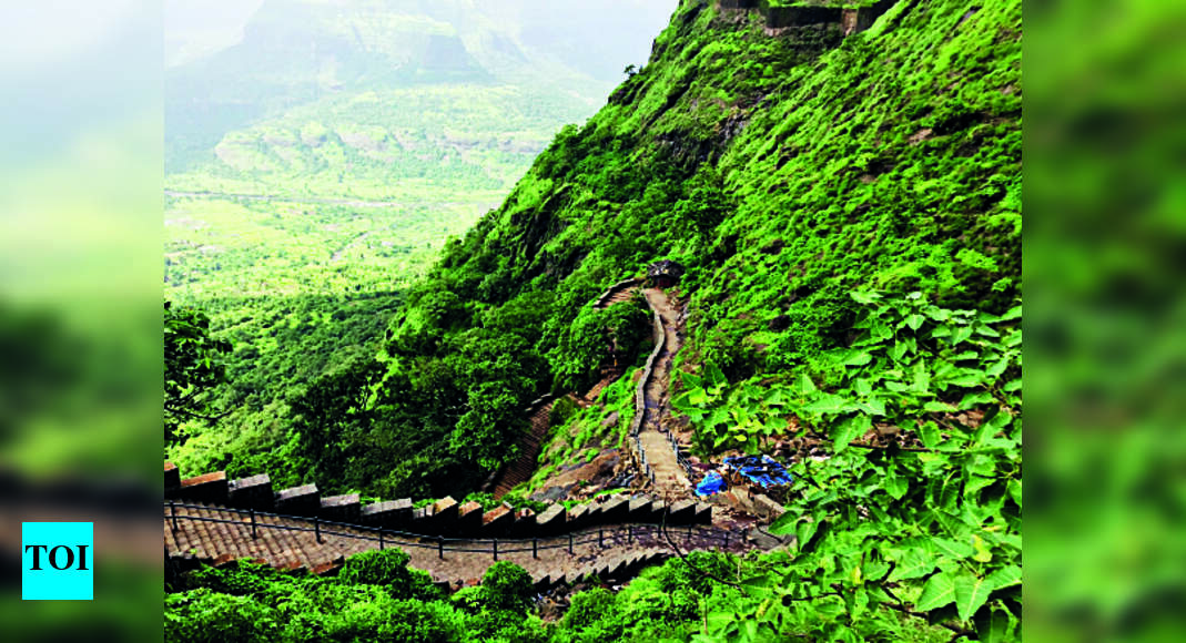 Raigad: 350-year-old Entry Route Of Raigad Fort From Nane Darwaja ...
