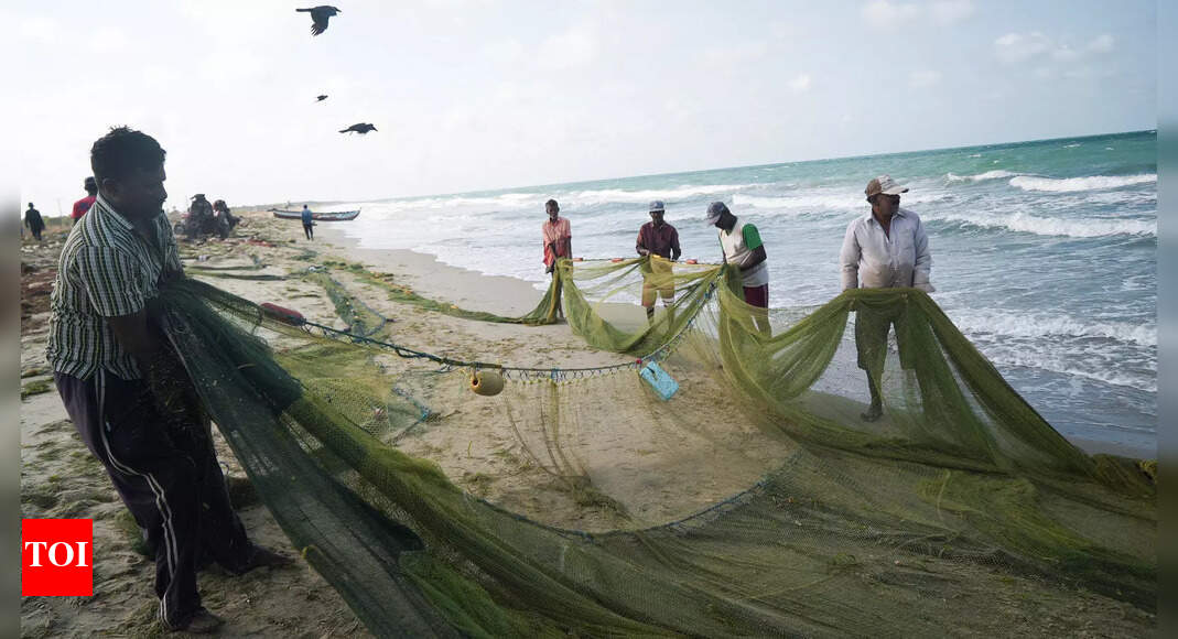 Nine Indian fishermen recused from Sri Lankan waters | India News ...