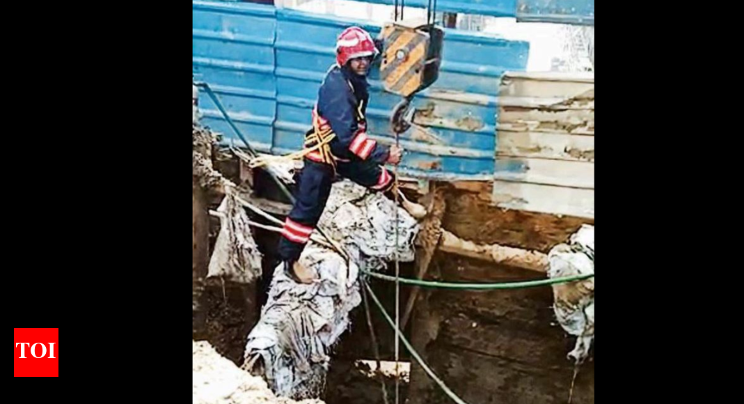 Delhi: Labourer trapped under debris, dies | Delhi News - Times of India