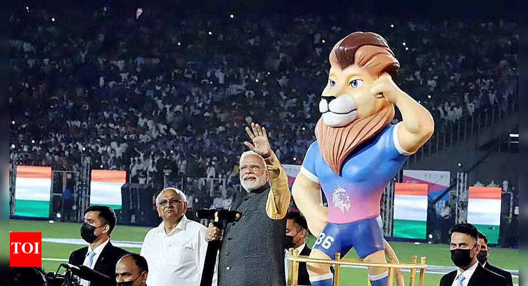 PM Modi declares National Games open in front of record crowd | More sports News - Times of India