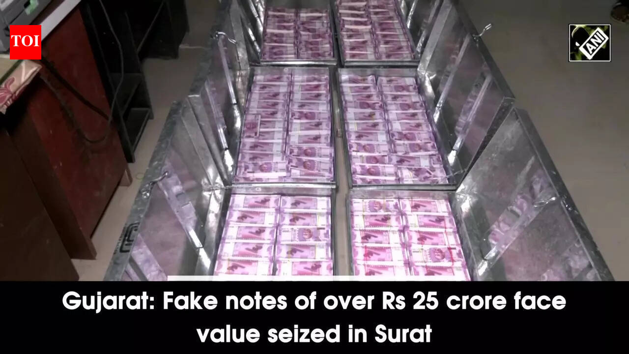 Gujarat: Fake notes of over Rs 25 crore face value seized in Surat