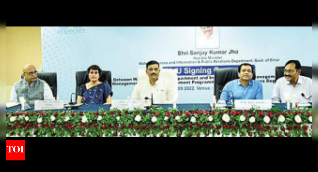 Bodh Gaya: IIM-Bodh Gaya signs MoU with Bihar's water resources ...