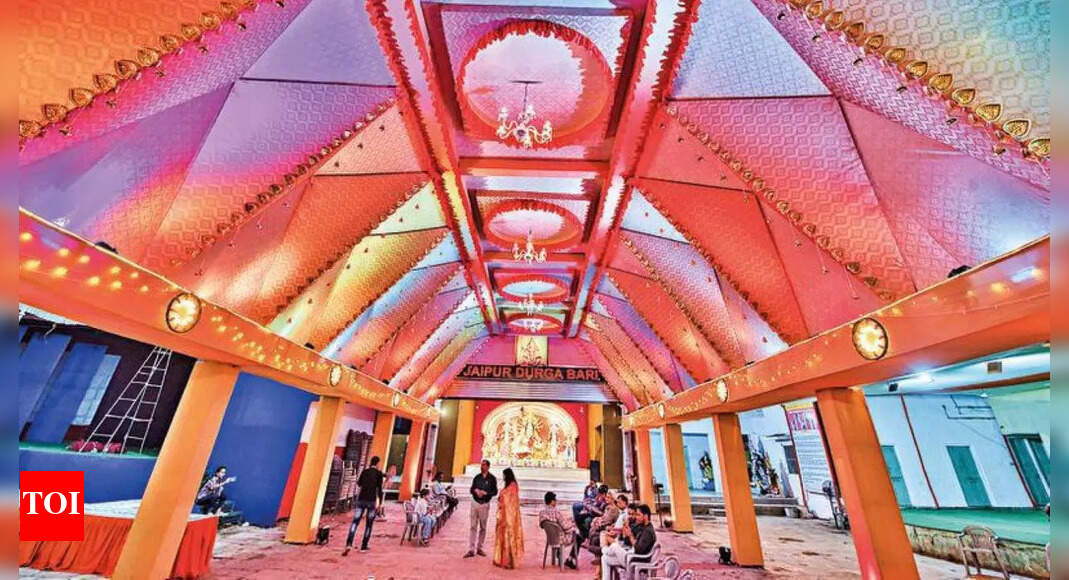 Durga Puja Celebrations Begin With Ardour In City | Jaipur News - Times ...