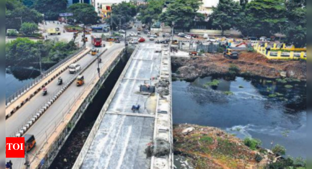 Chennai: Egmore-Chintadripet bridge nearly done | Chennai News - Times ...