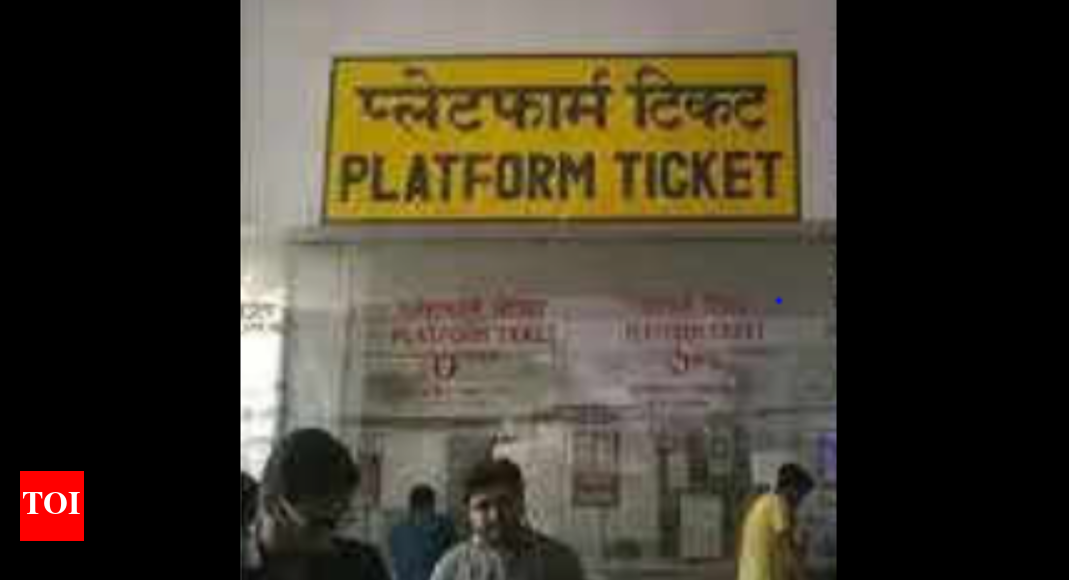 Platform ticket price hiked in Lucknow division | Lucknow News - Times ...