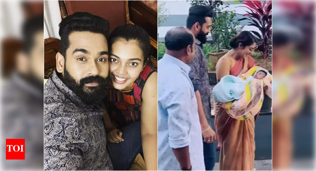 Yuva Krishna's toddler daughter Dwani makes her debut TV appearance ...