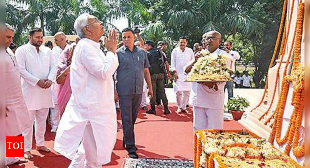 Everyone has the right to visit JP's birthplace: Nitish Kumar | Patna ...