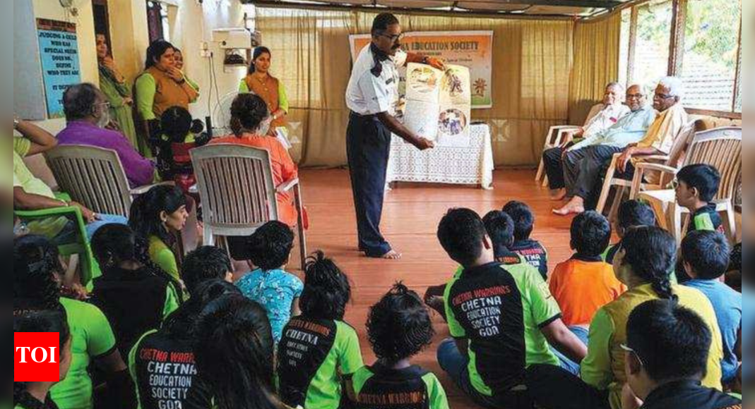 Goa: A traffic cop on a mission to educate special needs children on ...