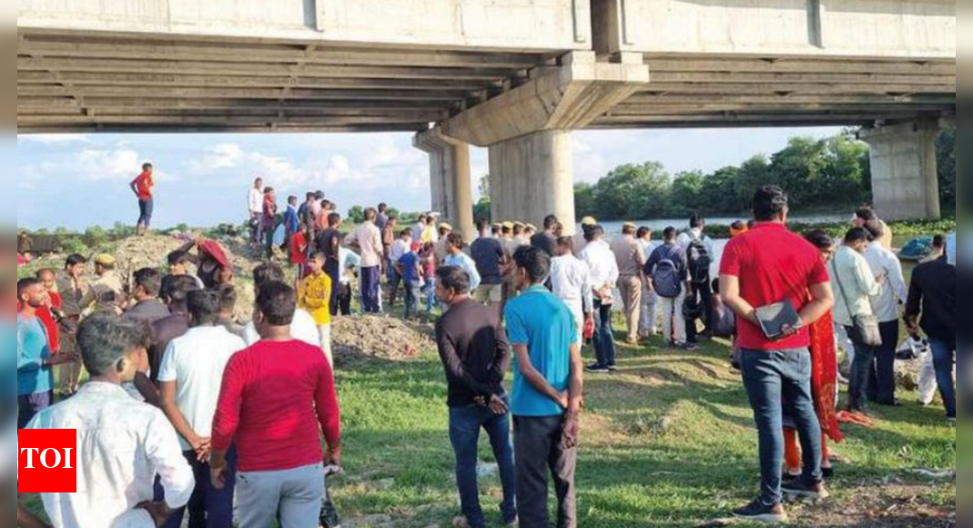 Uttar Pradesh: Two men drown during idol immersion at Ghaila Bridge ...
