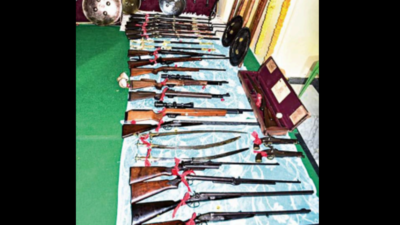 Bobbili: Ayudha Puja Performed By Bobbili Royal Family | Visakhapatnam ...