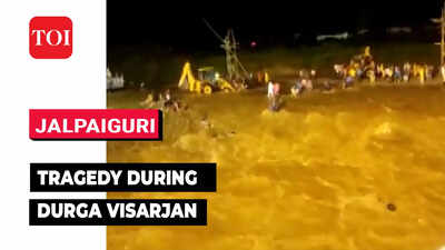 West Bengal Floods: At least eight drown in flash floods during idol immersion in Jalpaiguri ...