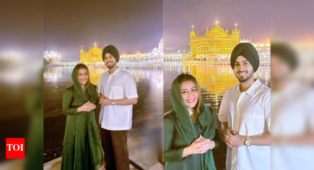 Neha Kakkar and Rohan Preet Singh finally get to visit the famous ...