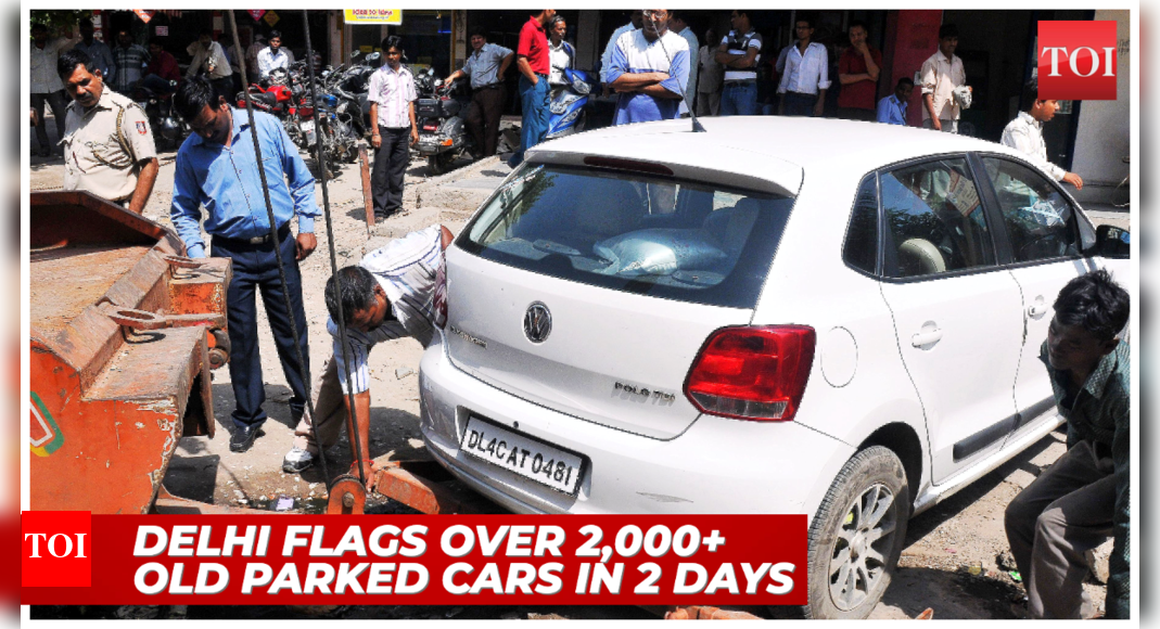 Car scrap Hotline: Delhi reports 2,000+ old vehicles in just two days ...