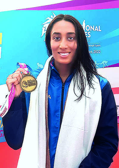 Another Gold For Maana, Silver For Aryan | Ahmedabad News - Times of India