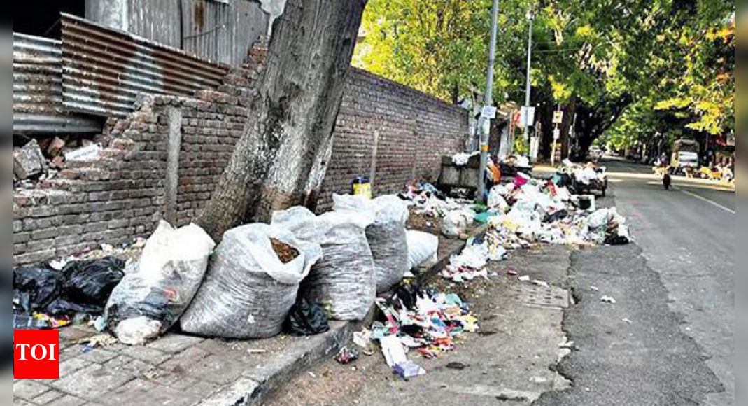 Pune: Garbage sullies once-clean Koregaon Park & Dhole Patil Road areas ...