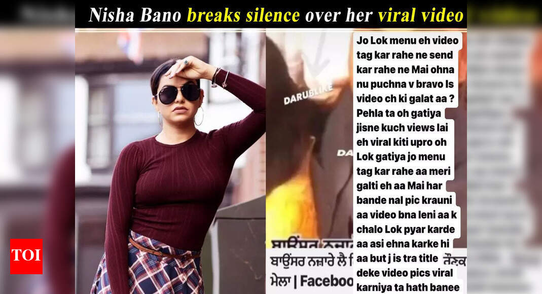 Nisha Bano speaks about her viral video; says, “you are ruining someone ...