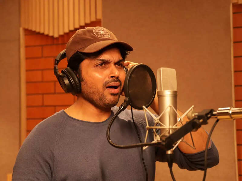 Karthi sings a song in PS Mithran's 'Sardar' | Tamil Movie News - Times ...