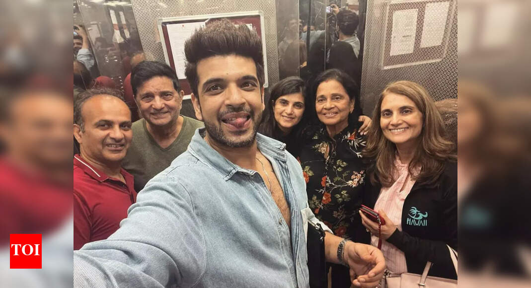 Karan Kundrra treats his fans with rare photos of his family get ...