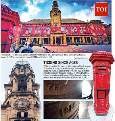 Built for Rs5L 101 years ago, Rs 10cr revamp for GPO | Nagpur News ...