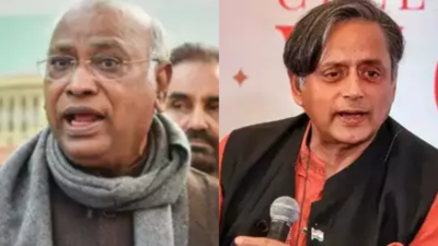 Kharge In Bhopal On October 12, Tharoor To Follow | Bhopal News - Times of India