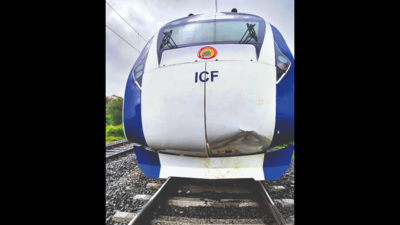Now, Gujarat Superfast Exp Hits Cow | Vadodara News - Times of India