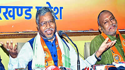 Cm Must Come Clean On Ties With Tainted Trader Amit: Bjp | Ranchi News - Times of India