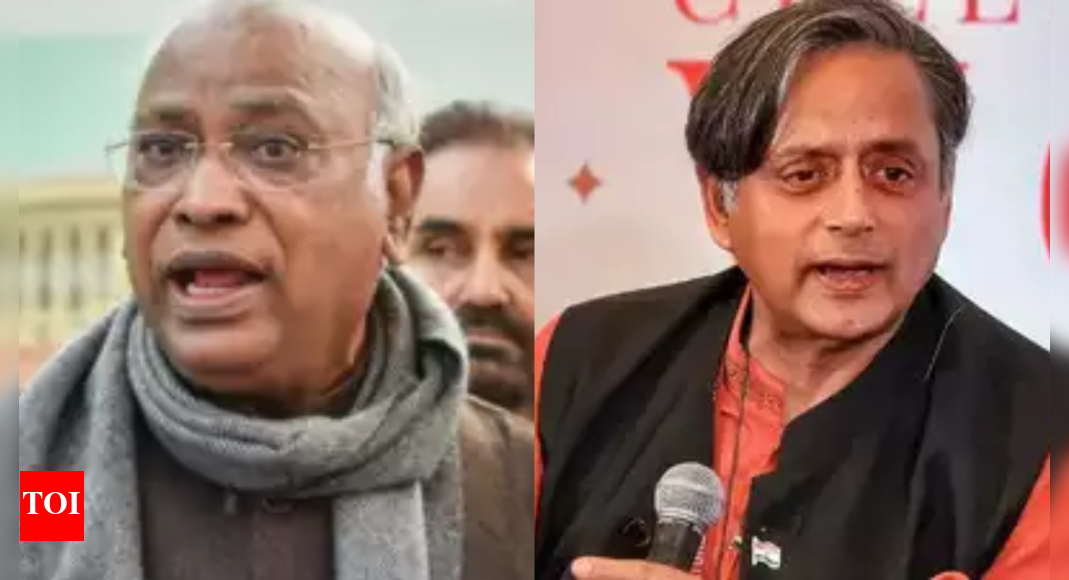 Kharge vs Tharoor: 67 booths set up for Cong presidential polls | India News - Times of India