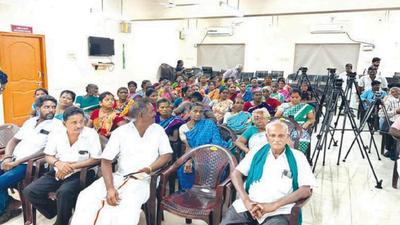 Parandur: Chennai: Parandur villagers protest airport moves | Chennai ...