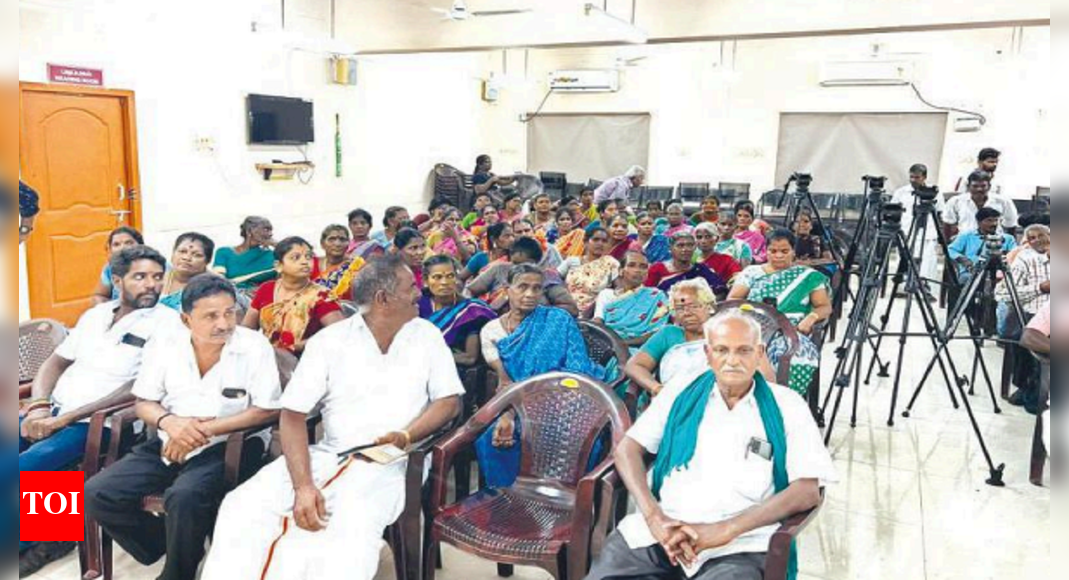 Parandur: Chennai: Parandur villagers protest airport moves | Chennai ...