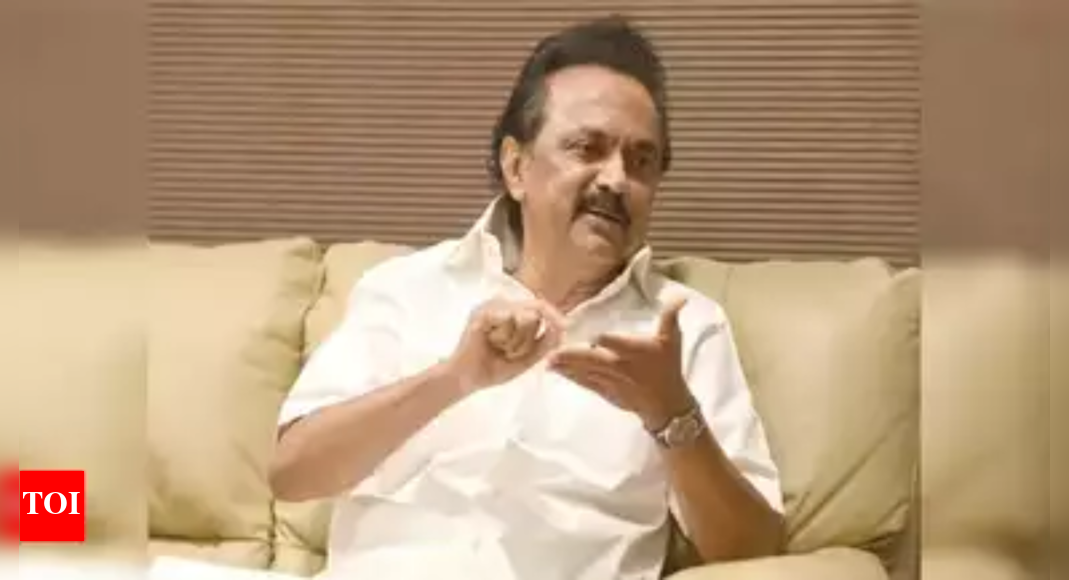 M K Stalin re-elected as DMK chief for the second time | Chennai News ...
