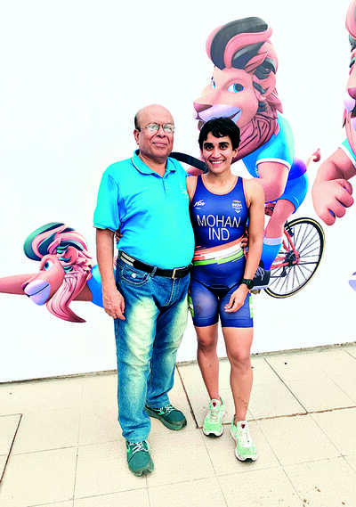 Pragnya Goes By The Books To Master Triathlon | Ahmedabad News - Times ...
