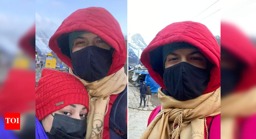 Hritojeet Chatterjee and Arpita Tewary offer prayers at Kedarnath ...