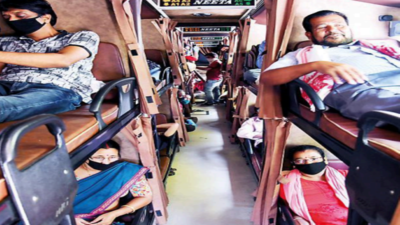 Rtos To Keep Watch On Private Buses To Prevent Overcrowding | Nashik ...