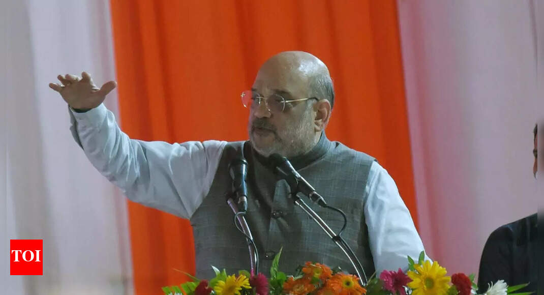 Amit Shah unveils 15ft high statue of Jayaprakash Narayan in Bihar's ...