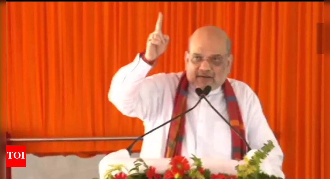 'Disciples' of JP sacrificed his ideology, joined hands with Congress: Amit Shah | India News ...