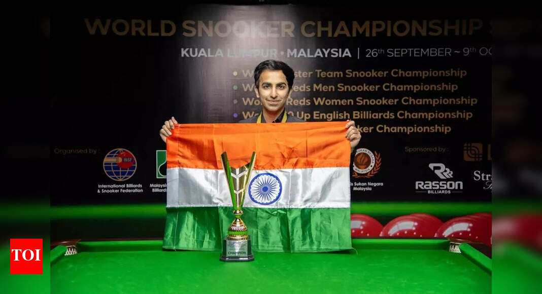 With 25 titles… there’s no stopping Pankaj Advani - Times of India