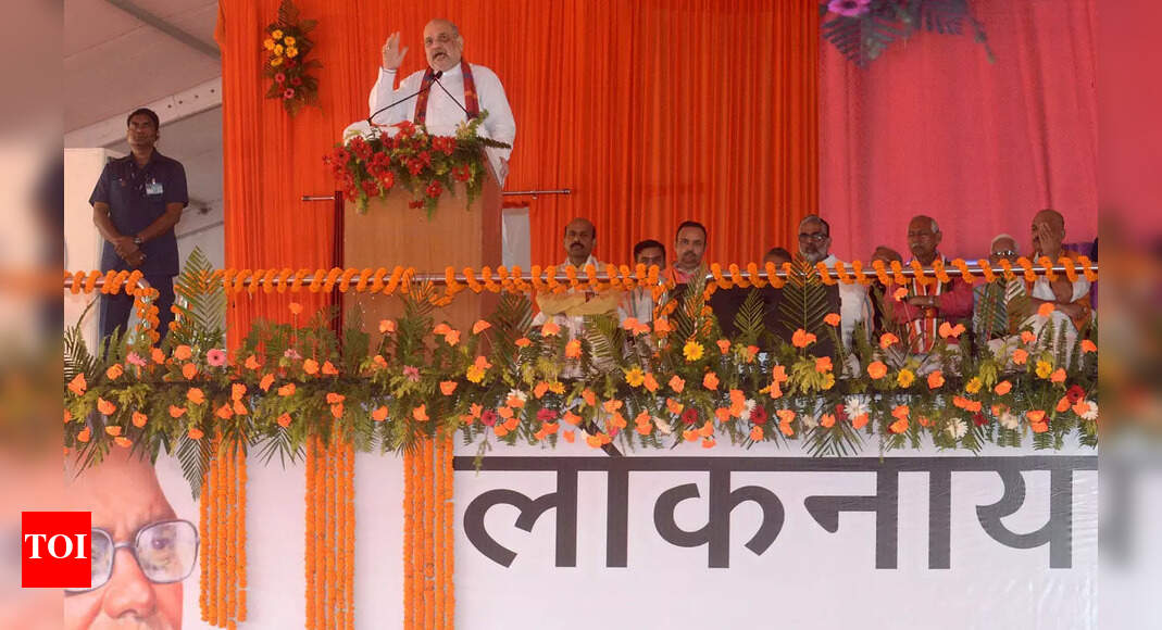 Bihar CM after changing sides 5 times: Amit Shah's jibe at Nitish Kumar ...