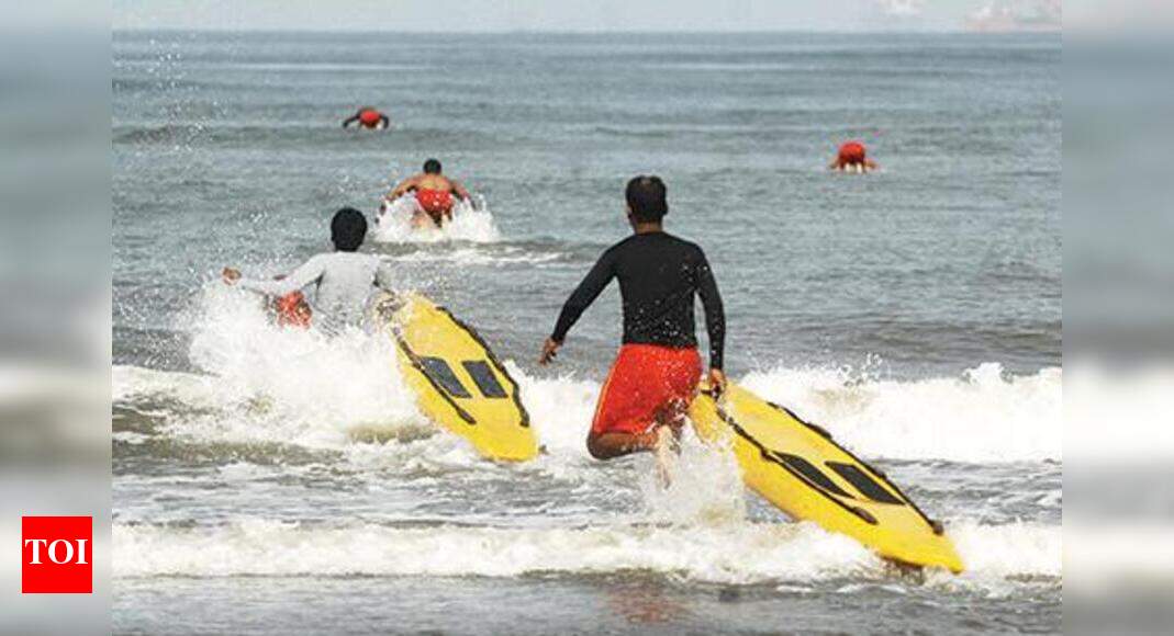 Lifeguards rescue over 7 tourists, find 3 missing kids | Goa News ...