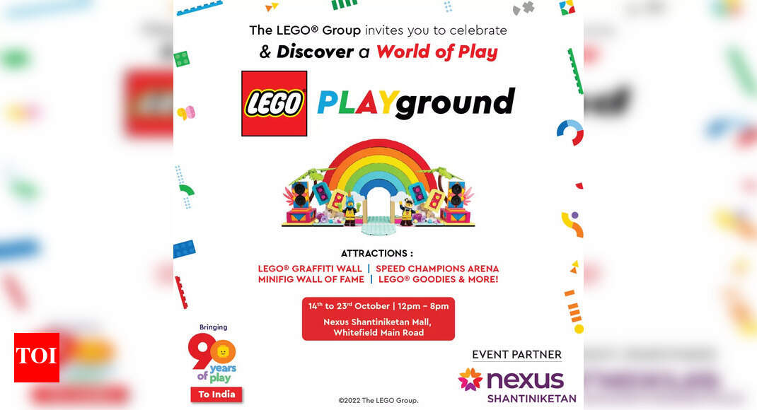 Celebrate the spirit of Play at the LEGO® PLAYGROUND from 14th to 23rd ...